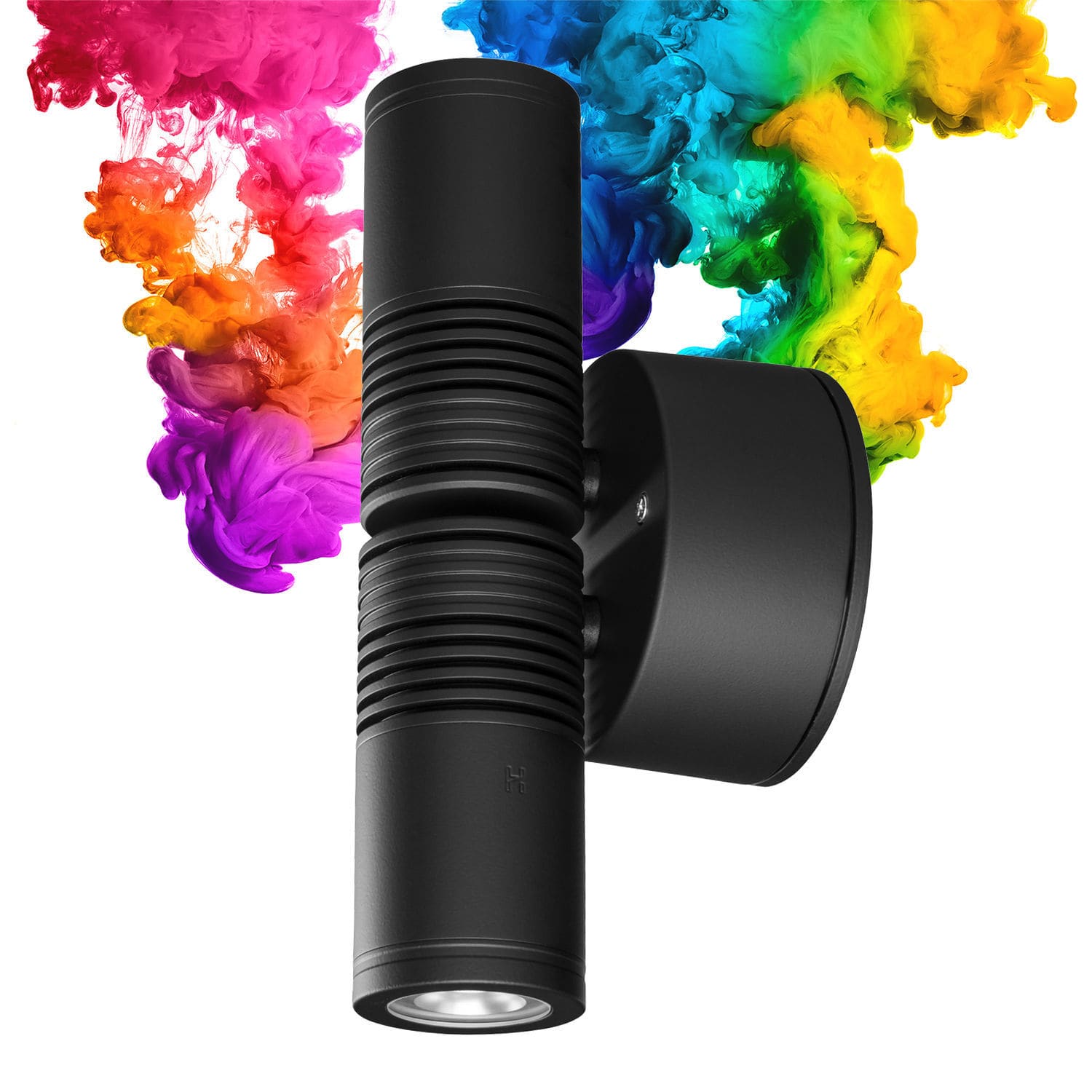 Foco de pared - PILLAR LITE - HUNZA Lighting - LED RGBW / redondo / IP66