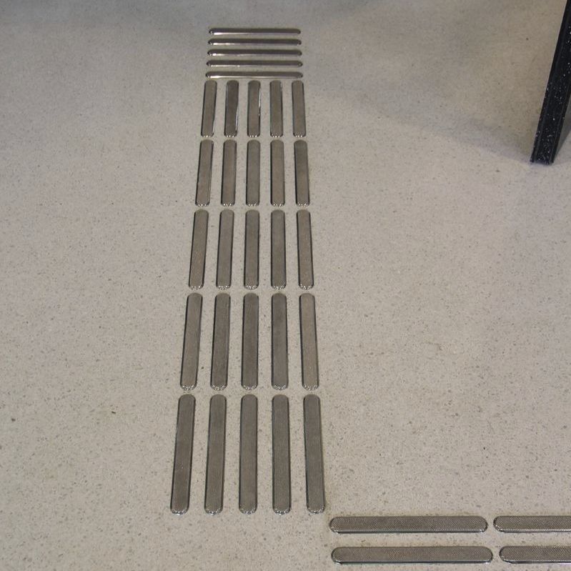 Pavimento guía táctil de acero inoxidable - PP - OLEJÁR spol. s r.o ...