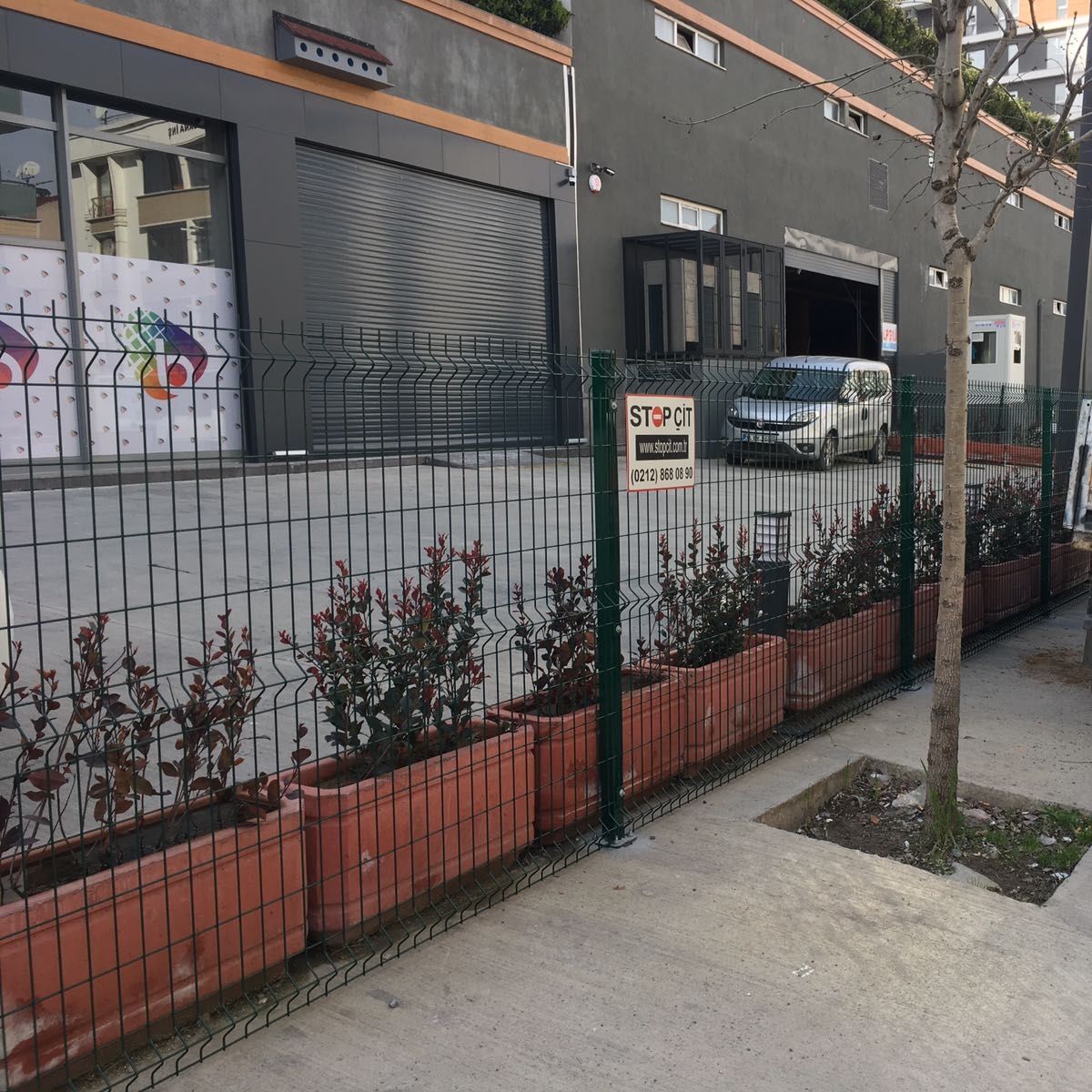 Valla enrejada - STOP GRUP GÜVENLİK SİST. İNŞ. VE TİC. A.Ş - de jardín ...