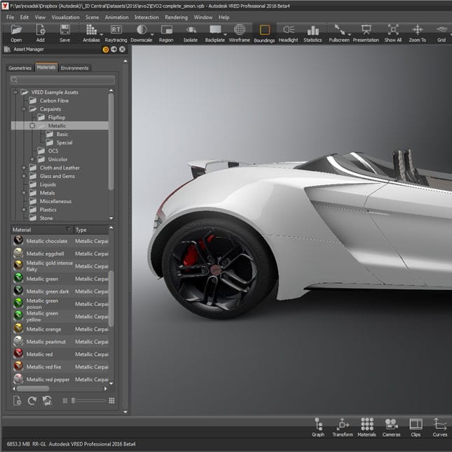 Programa de diseño - VRED® - Autodesk - de render / realidad virtual ...