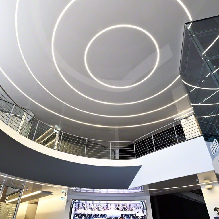 Techo tensado luminoso - LIGHT LINES® - BARRISOL