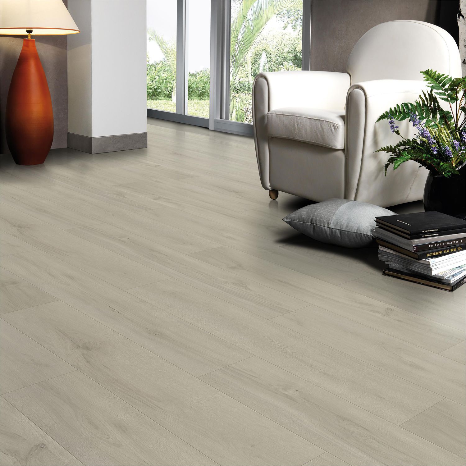 Suelo laminado de fibra de madera - DEBO 04 - DEBO - CDF / flotante con sistema clic / aspecto ...