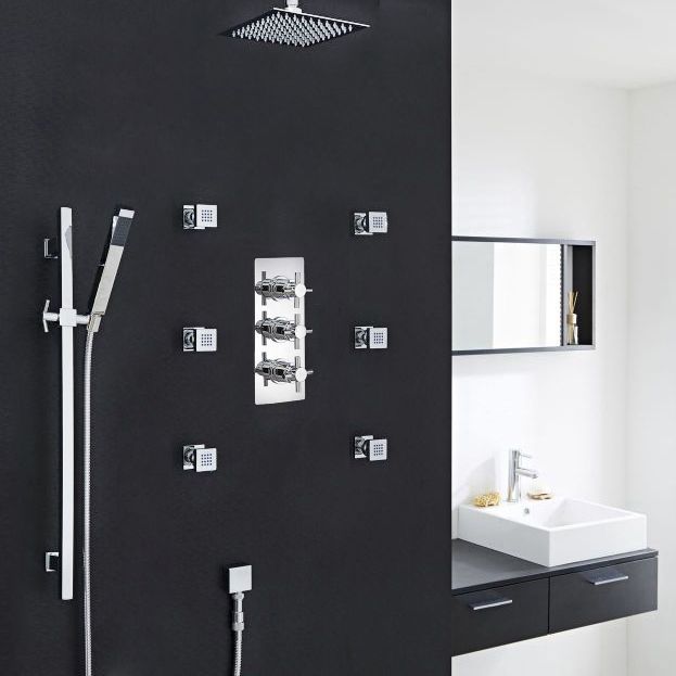 Set de ducha encastrable - RENO - FontanaShowers - contemporáneo / con ...