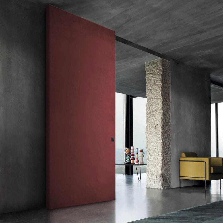 Puerta invisible - GEA - doal - de interior / de melamina / corredera