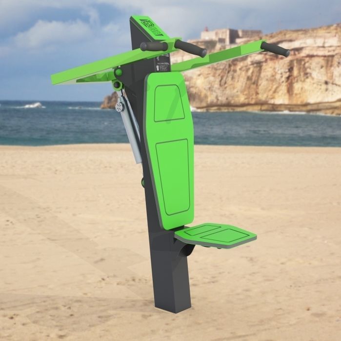 Máquina de musculación jalón frontal - FIT X 6 - Veco Urban Design - de ...