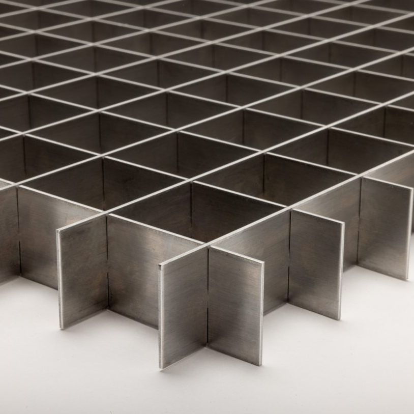 Falso techo de aluminio - MONOLAMA - ceir - tipo panel / de interior ...