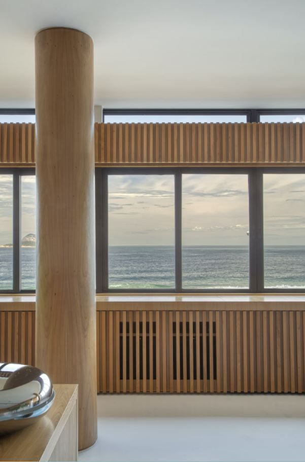 Columna de madera - Woodspars - decorativa