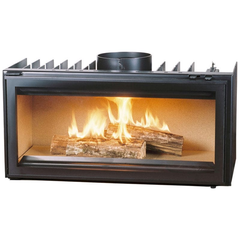 Chimenea insertable de leña - VE1000 - Cheminées de Chazelles - de ...