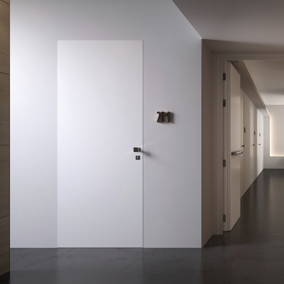 Puerta de interior - REI 120 : Filomuro - GAROFOLI - abatible / de ...