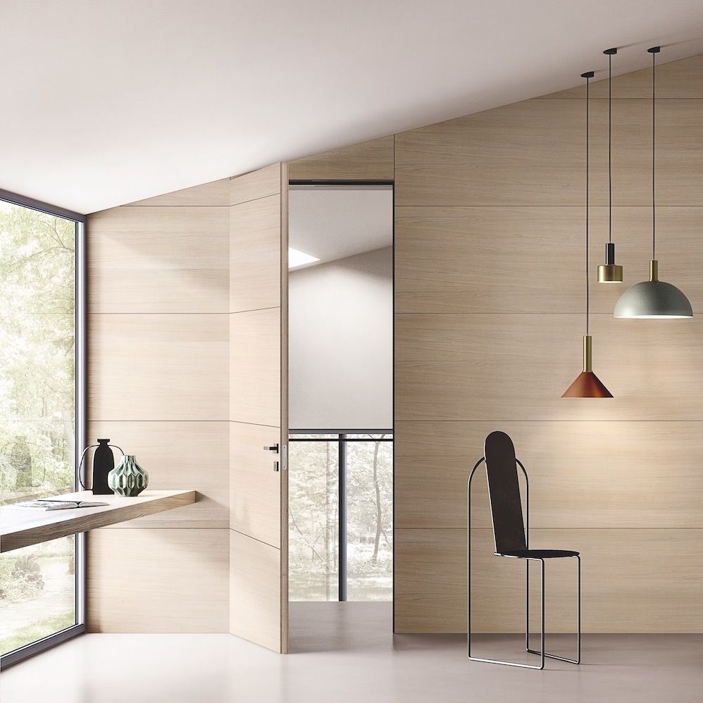 Puerta de interior - FILOMURO BOIS ROVERE ICE - GAROFOLI - de roble ...