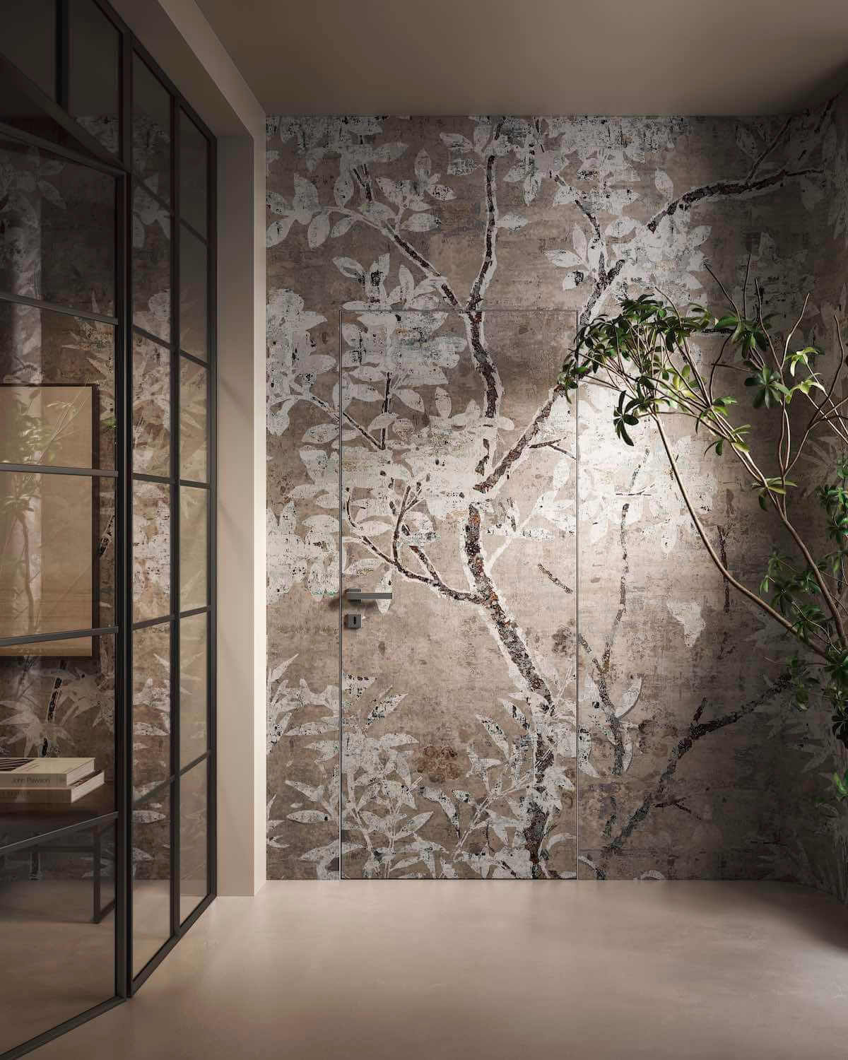 Puerta de interior - Filomuro - GAROFOLI - de roble / abatible ...