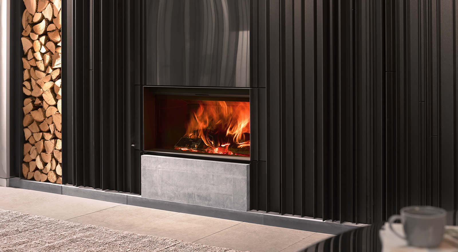 Chimenea insertable de leña - 22-110 - Stûv