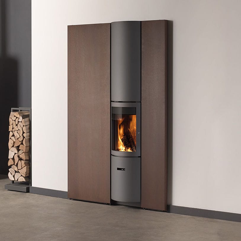 Chimenea insertable de leña - 30-COMPACT IN FRONT PANEL - Stûv - de ...