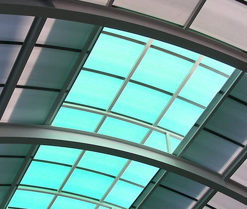 Techo de vidrio de policarbonato - POLYGAL