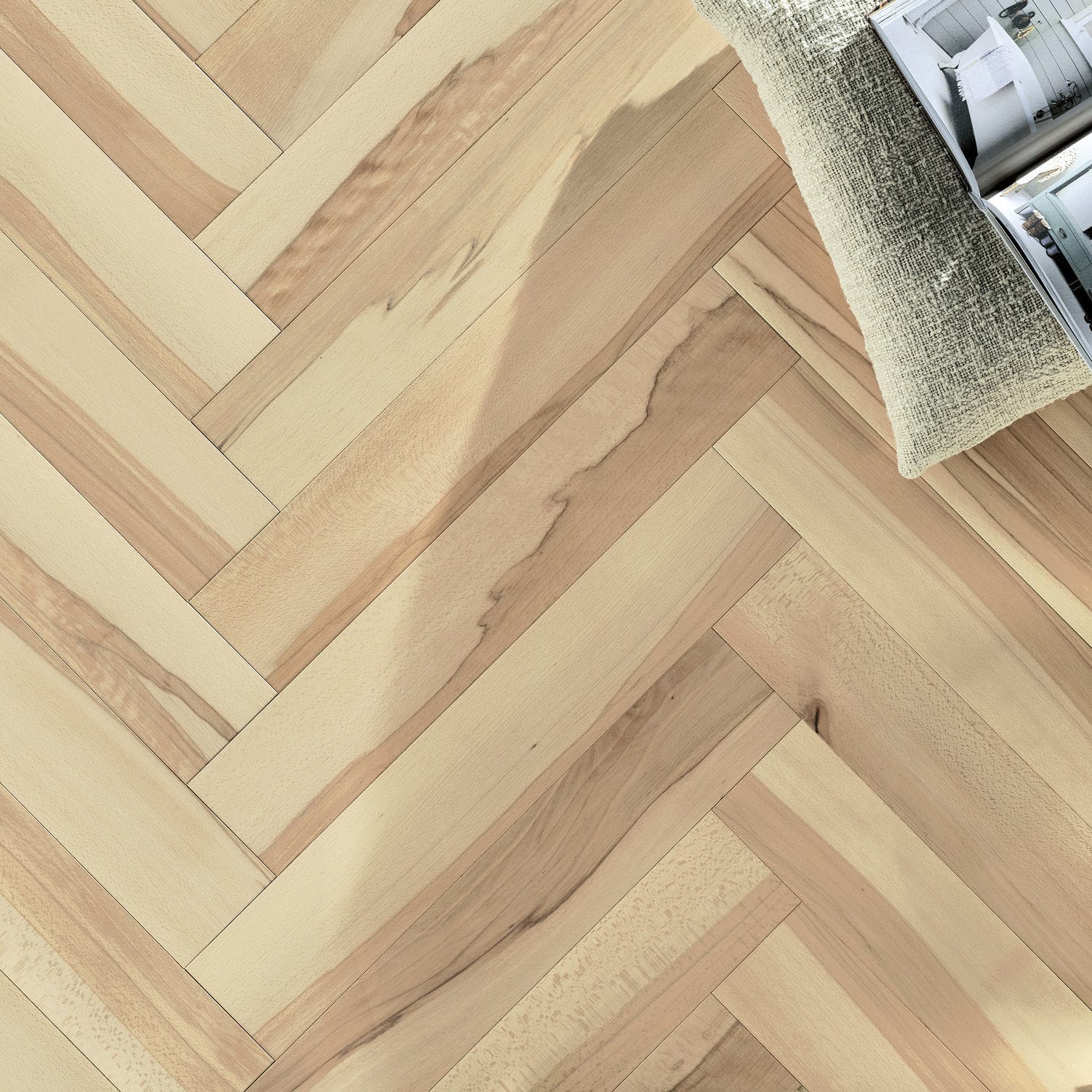 Parquet multicapa - FLAMED BOIS FLOTTÉ 139 - PANAGET - de haya / en ...