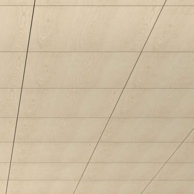 Falso techo madera - PLAQUE - OBERFLEX - en losas / para oficina / de ...