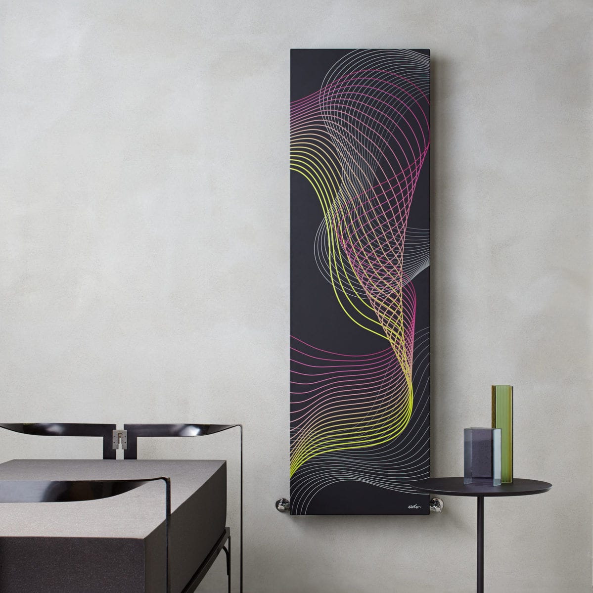 Radiador de diseño original - ART - Caleido srl - eléctrico / de agua ...