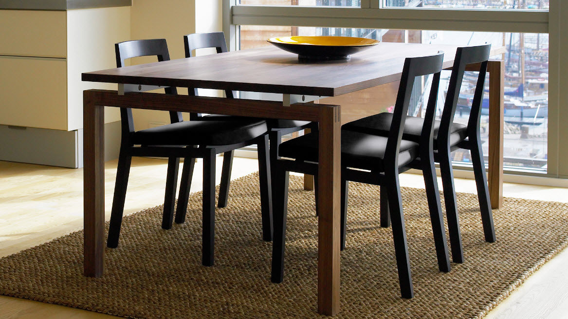 Mesa contemporánea - STRAIGHT - Carl Hansen & Son - de aluminio ...