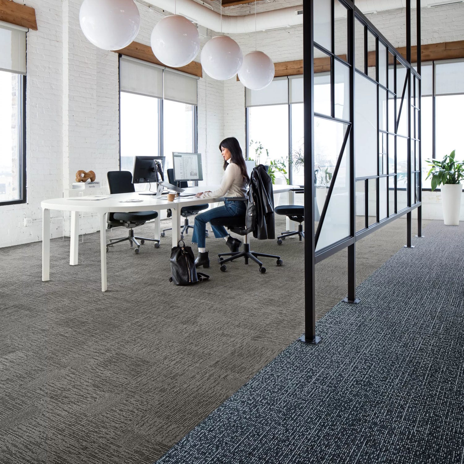 Moqueta en losas - ZEN STITCH - Interface - tufting / de bucles / estructurada