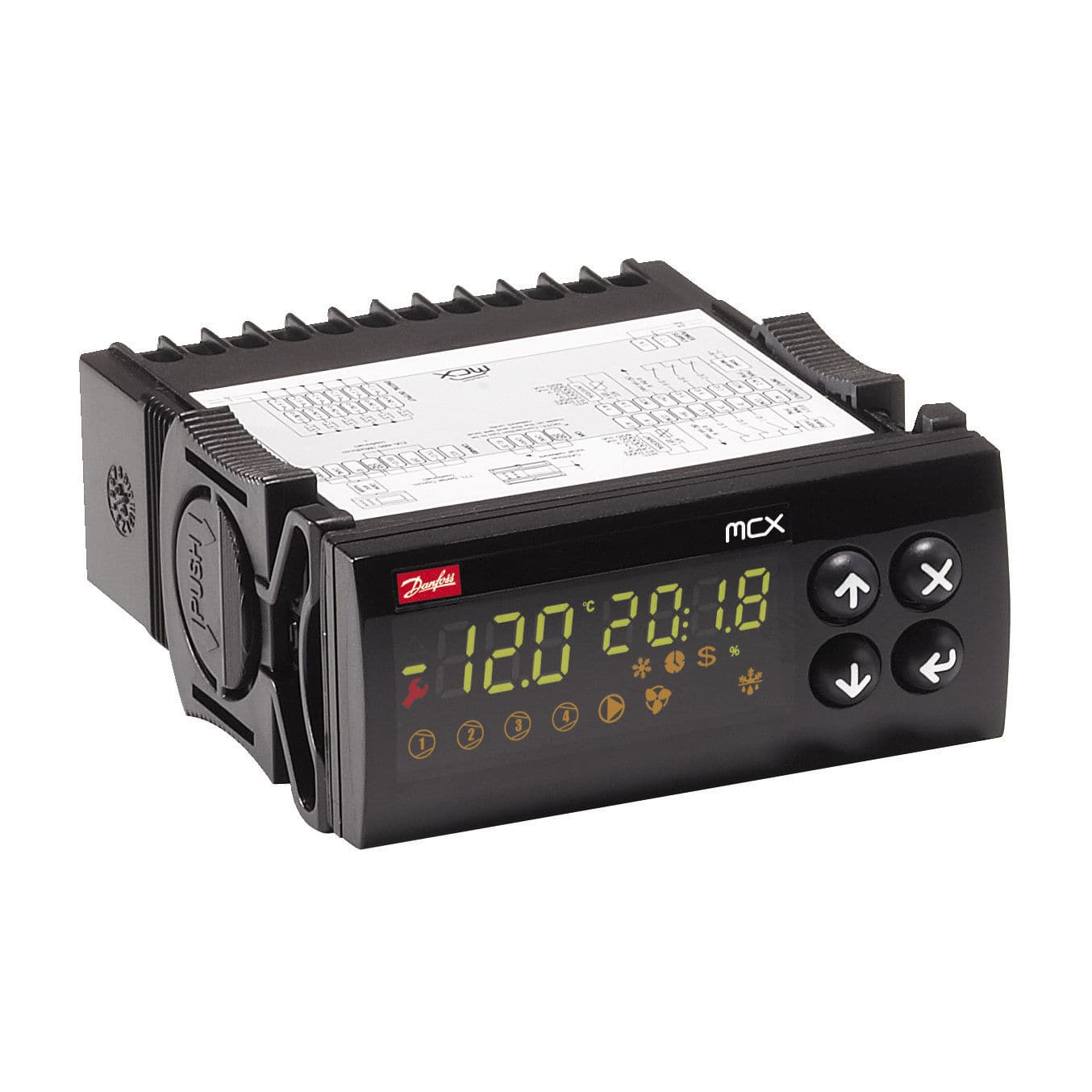 Módulo de control para climatización - MCX06C - DANFOSS - de pared / IP ...