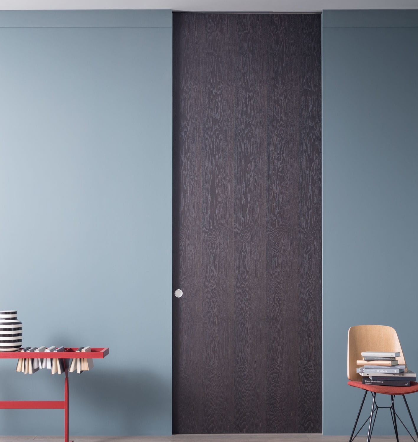 Puerta de interior - Internal - Lualdi - de madera / empotrada ...