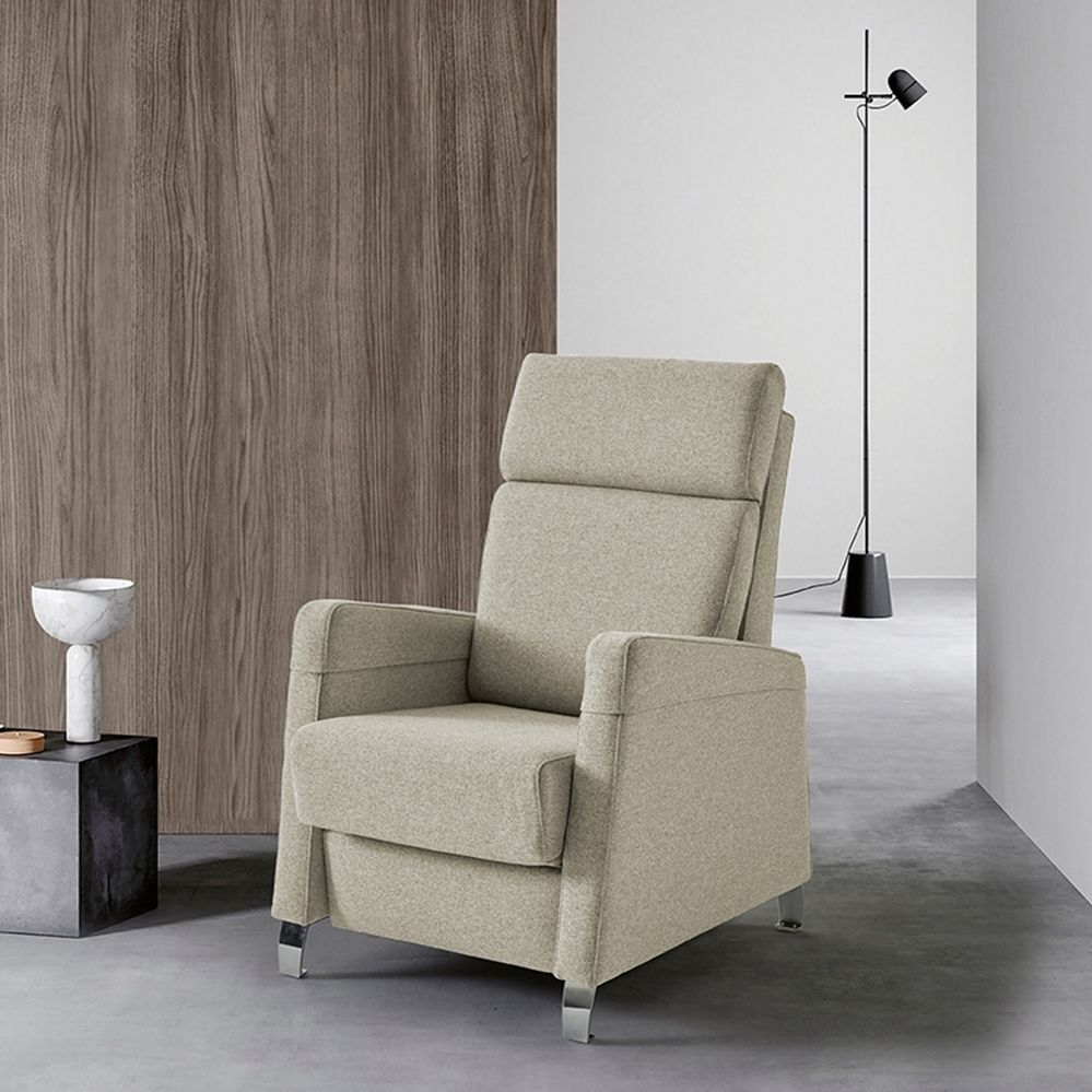 Sillón relax contemporáneo - KIRA - Mopal Tapizados S.L. - de tejido ...