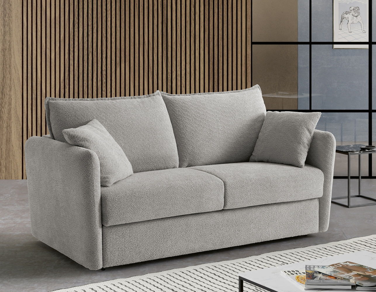 Sofá cama - Chanel - Mopal Tapizados S.L. - contemporáneo / blanco / gris