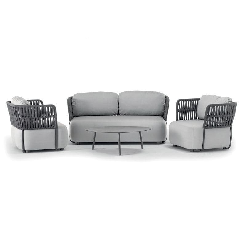 Conjunto de jardin contemporáneo - SOFT SET - GRATTONI S.R.L. - de poliolefina / de aluminio ...