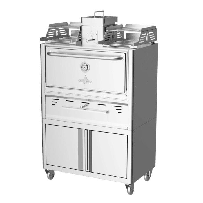 Horno de carbón - ROC74 - ROASTER - asador / con ventilador ...