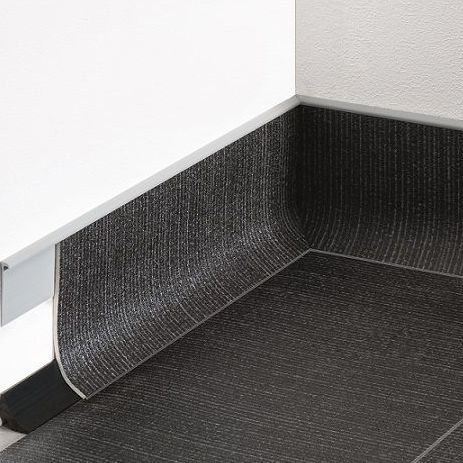 Rodapié negro - HKP 16-50 - BOLTA - de madera / de PVC / rectangular