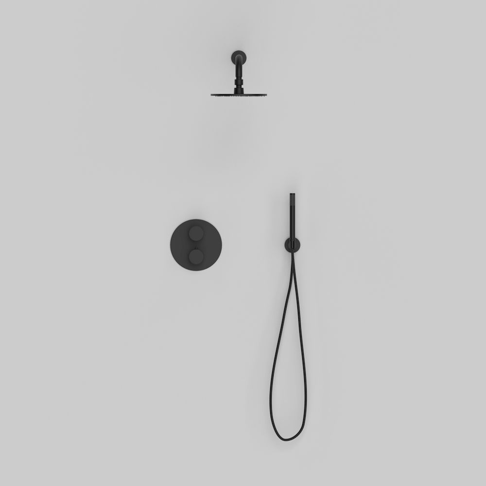 Set de ducha empotrable de pared - D423-N - NEILUR - contemporáneo ...