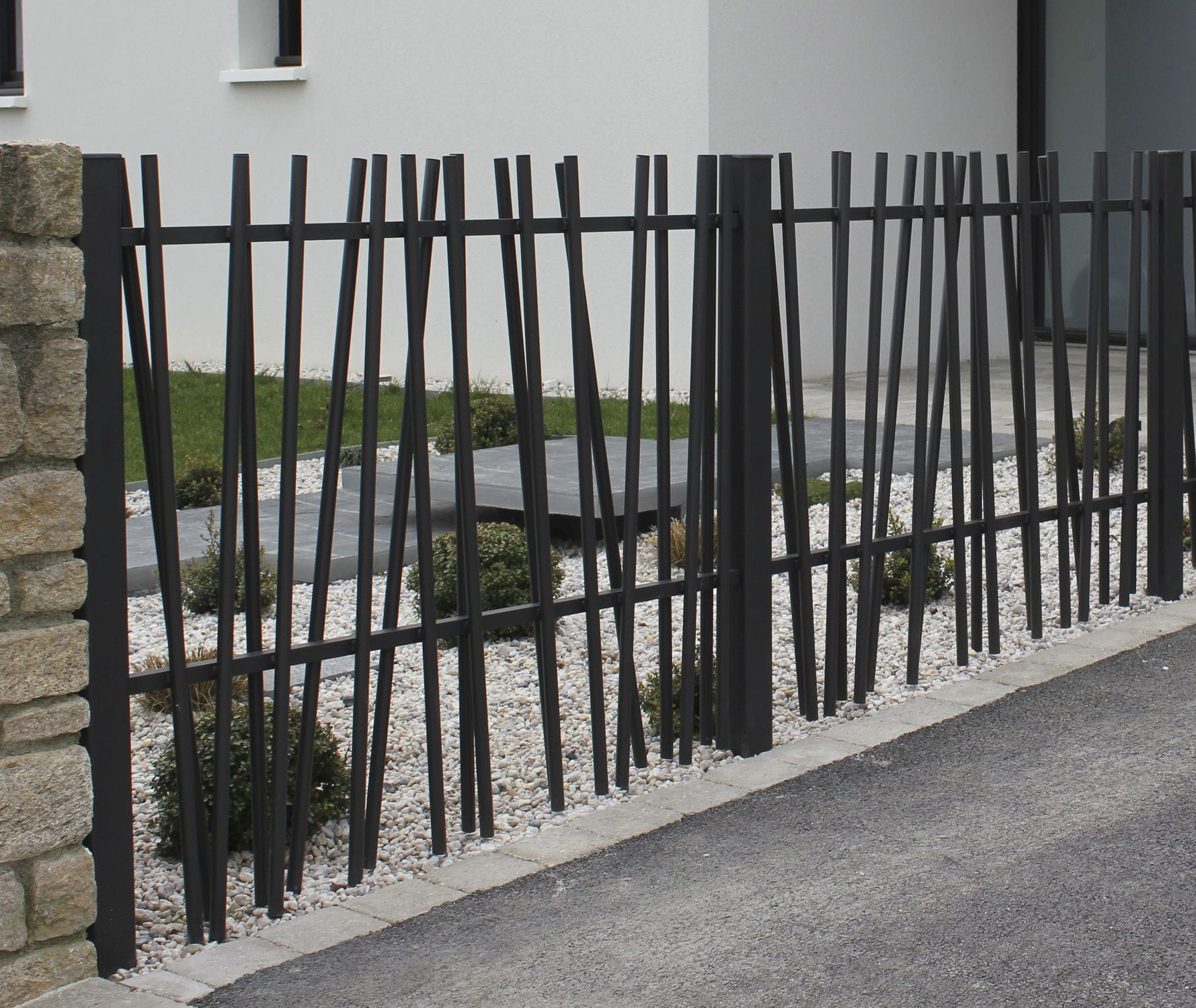 Valla con barrotes - KRITER - Majuskule - profesional / de aluminio ...