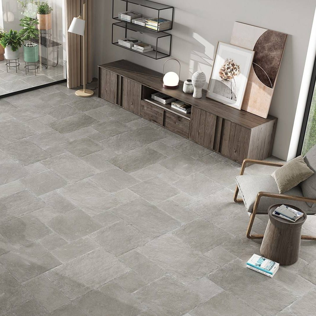 Baldosa de gres porcelánico - MERIBEL - COLORKER GROUP - de piedra ...