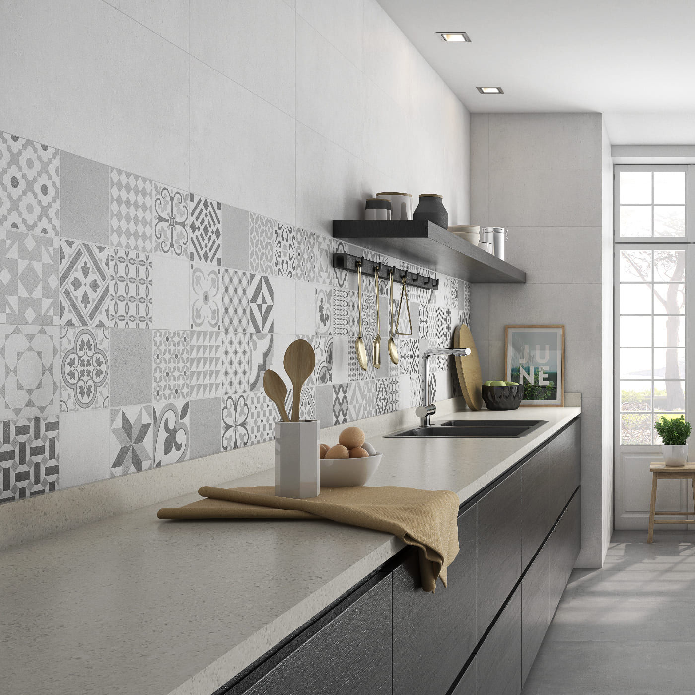 Baldosa de cerámica - MAS. STRATA - Prissmacer - mate / de interior ...