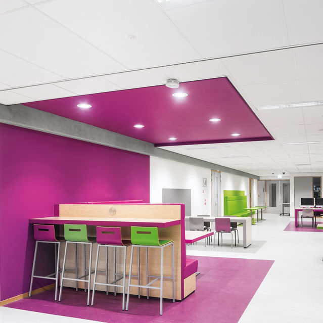 Falso techo de fibra mineral - AMF THERMATEX - Knauf Ceiling Solutions ...