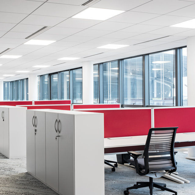 Falso techo de fibra mineral - AMF THERMATEX dB - Knauf Ceiling ...