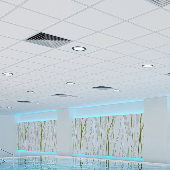 Falso techo de fibra mineral - Armstrong NEWTONE - Knauf Ceiling ...