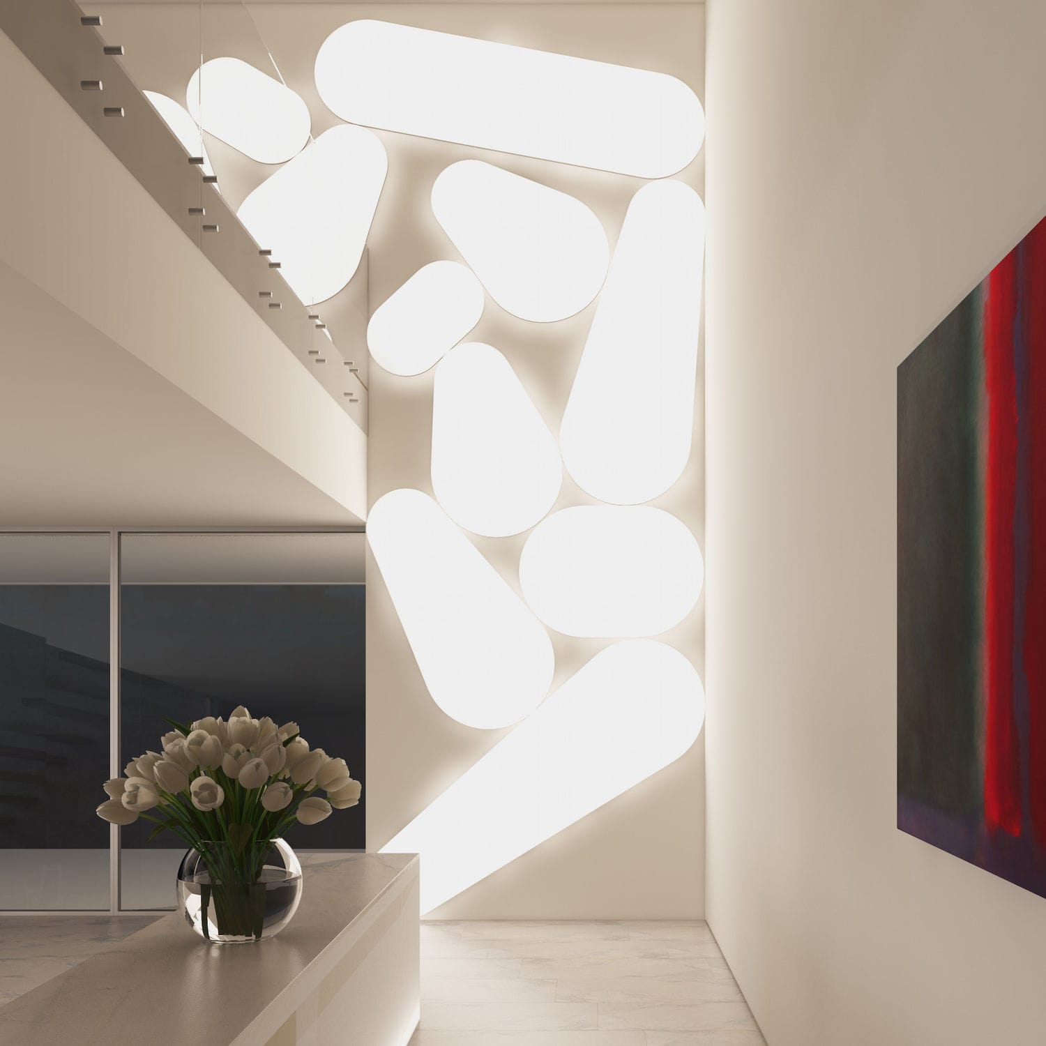 Luminaria suspendida - OVALXL - ArchilumO B.V. - empotrable / LED / de ...