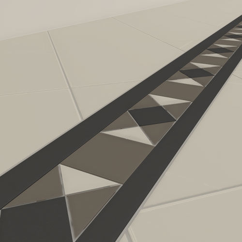 Cenefa de gres porcelánico - CHICAGO - Winckelmans - de pie