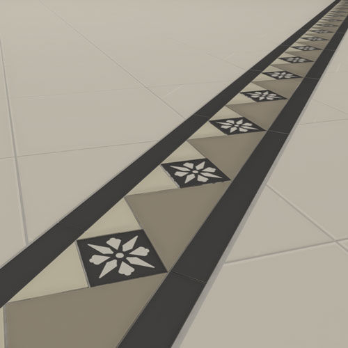 Cenefa de gres porcelánico - NOTTINGHAM - Winckelmans - de pie