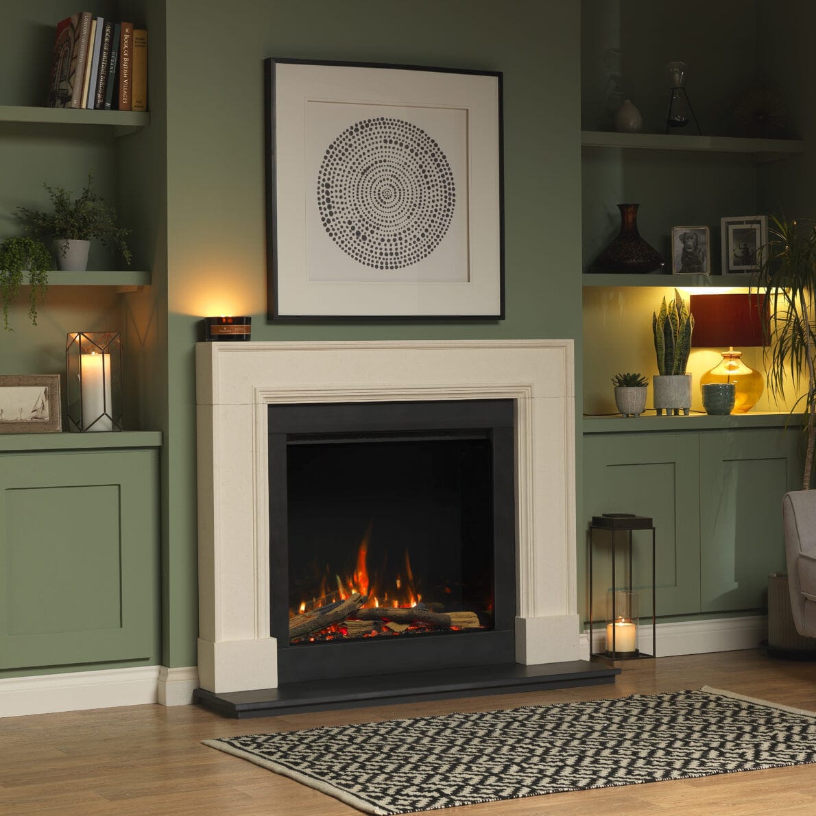 Chimenea adosada - Trimline 75E Solus - thermoCet International BV - de ...