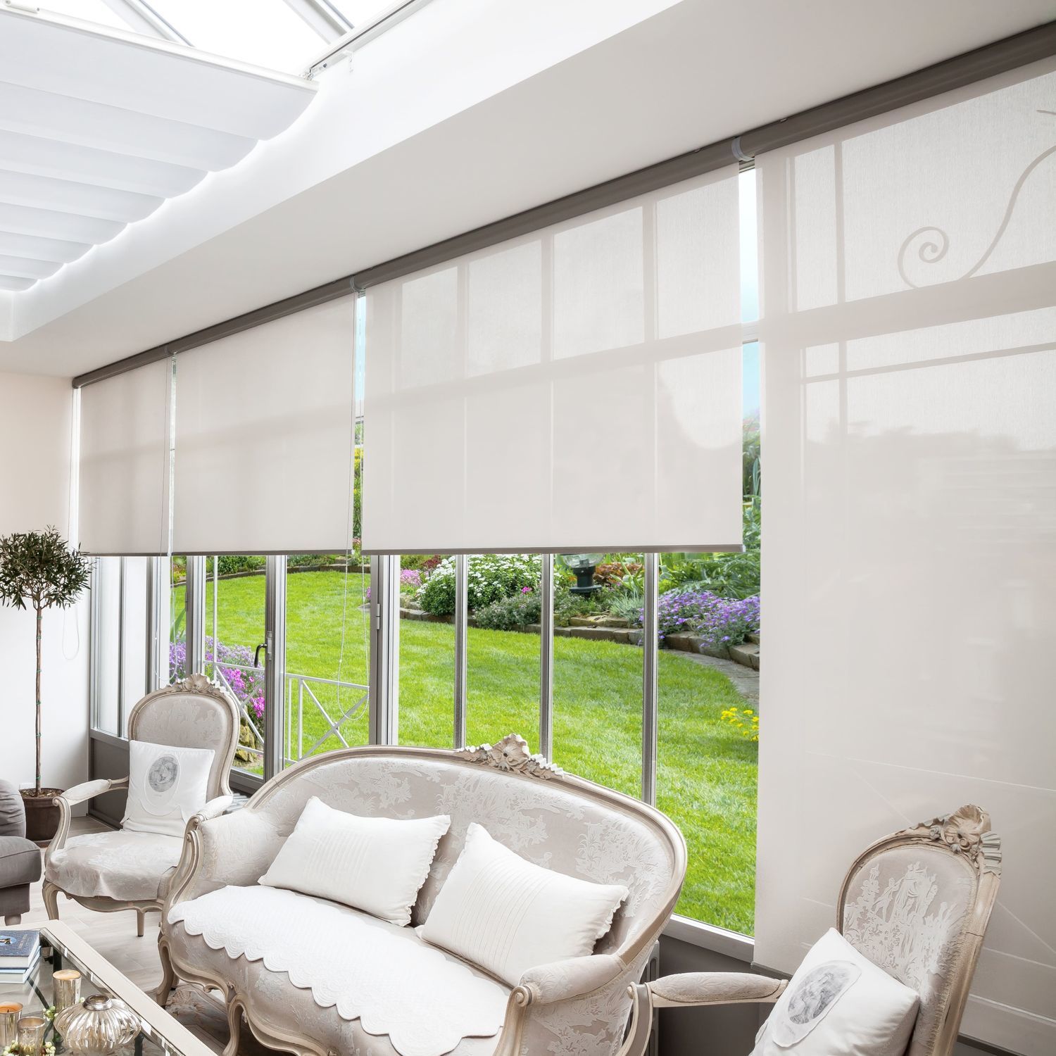 Tela para protección solar - 555 - REFLEX'SOL - para estor enrollable ...