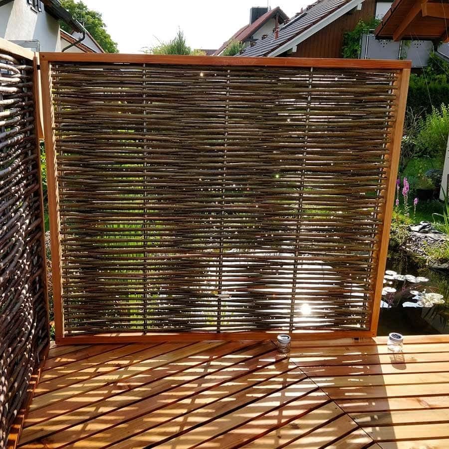 Panel de ocultación de láminas - Gartenfrosch GmbH - de alerce / de ...