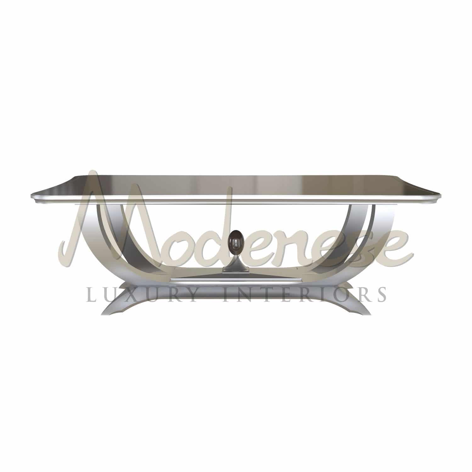 Mesa de centro contemporánea - Curvatura - MODENESE Contemporary Furniture - de ébano de ...