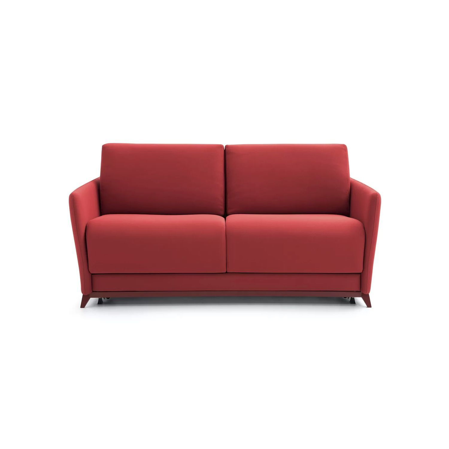 Sofá cama - IRIS - TM Leader Contract - contemporáneo / de tejido / guarda cojines