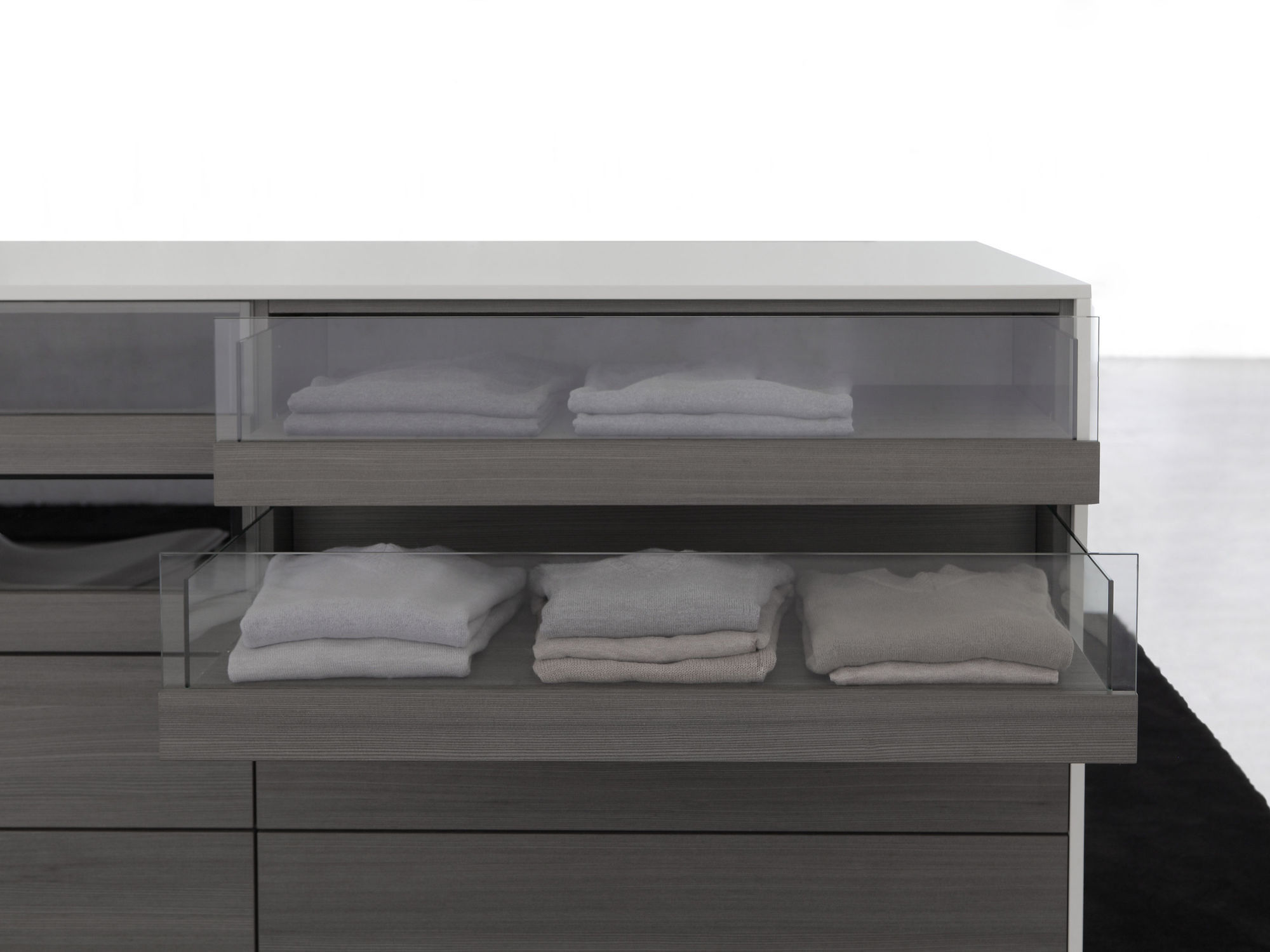 Cómoda contemporánea / de madera lacada / de melamina / de Piero ...