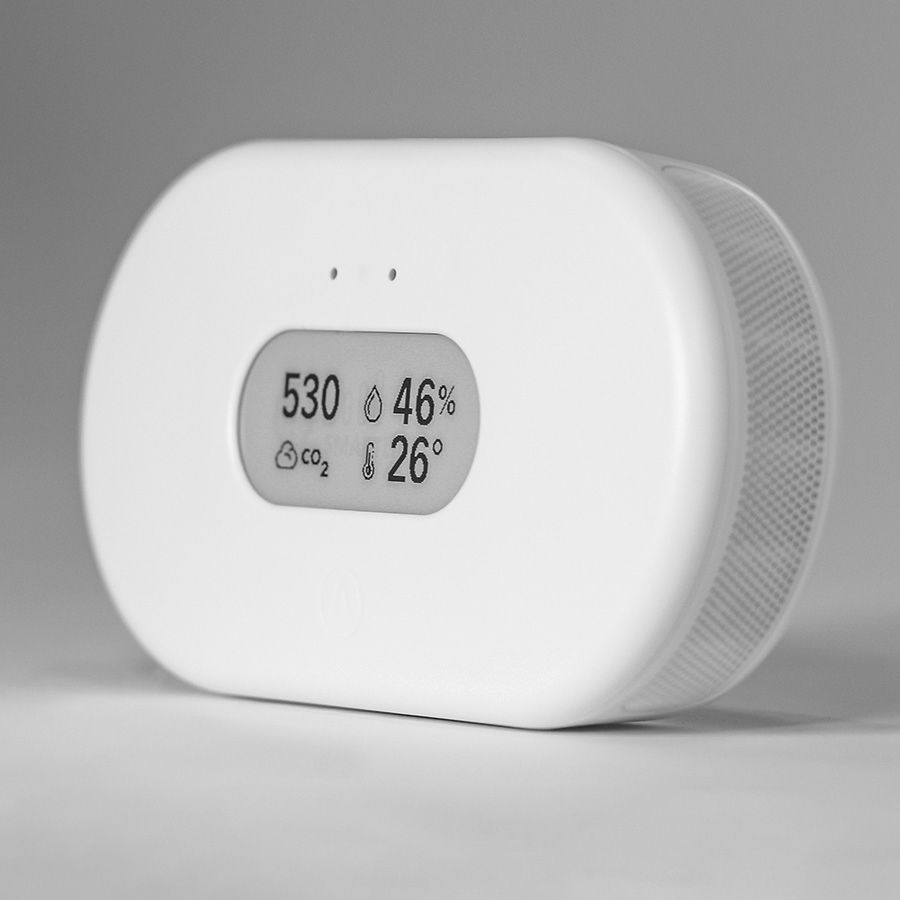 Detector de temperatura - Airthings Space CO2 - Elta - de humedad / de CO2 / de calidad del aire
