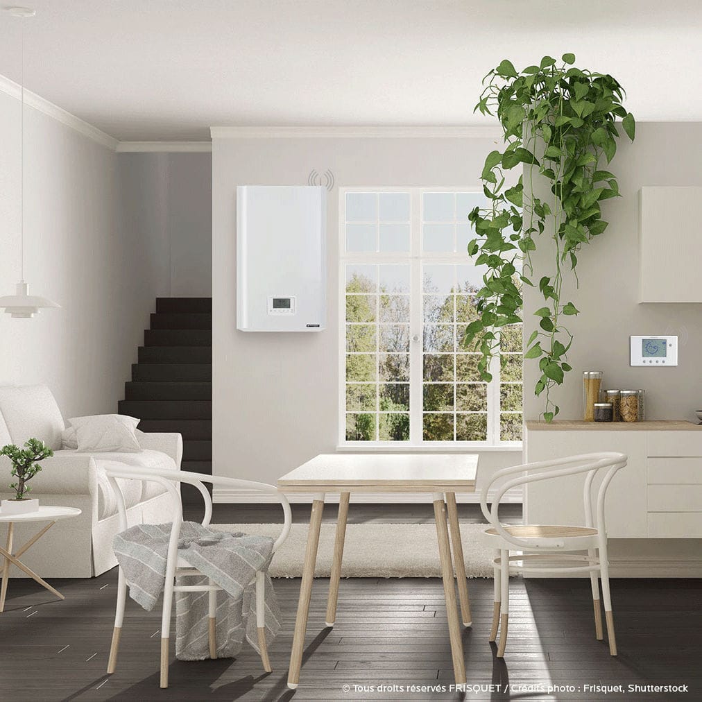 Caldera de gas - HYDROMOTRIX EVOLUTION COMPACT VISIO® - FRISQUET - de ...