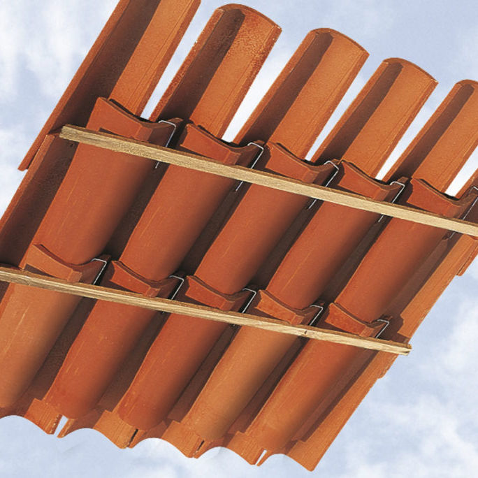 Teja curva curva - COPPO ROSSO - Gruppo Industriale Tegolaia - de arcilla