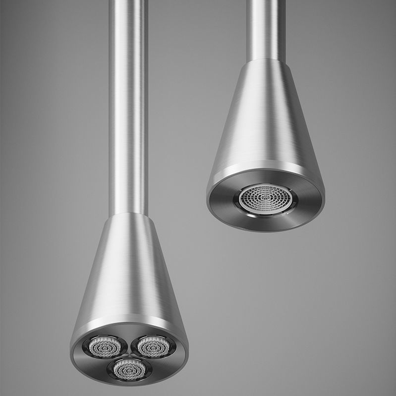 Rociador de ducha suspendido - SF021.01 - QUADRO - redondo / lluvia